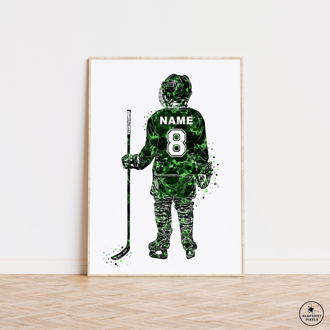 Personalized Hockey Gifts for Boys Kids Hockey Team Gifts Hockey Wall ...