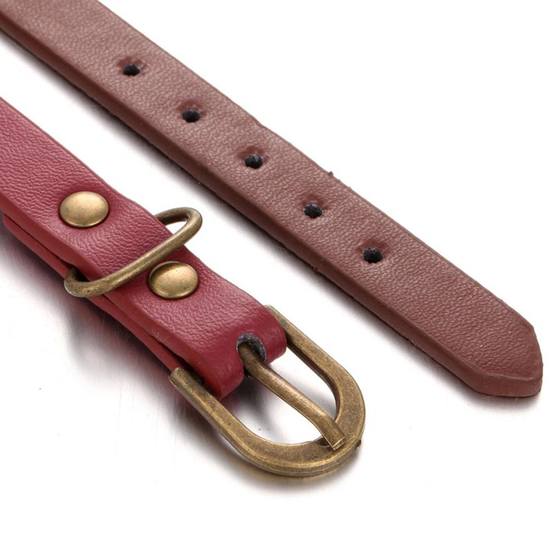 Genuine Leather Snap Jewelry Ginger Charm Bracelet Simple - Etsy