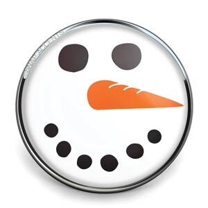 Frosty Snowman Snap Jewelry Ginger Charm, Christmas Holiday 18MM 20MM ...