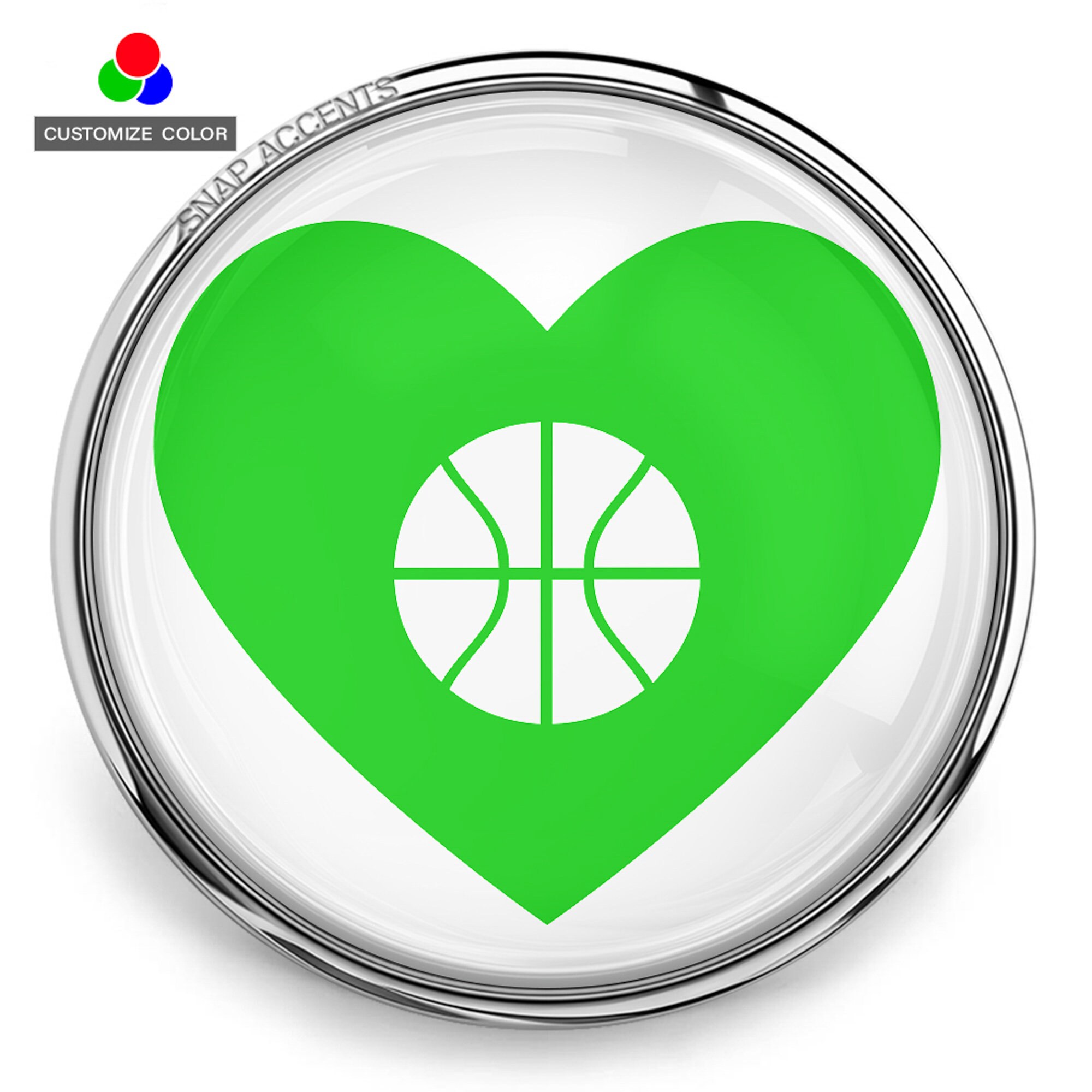Simbolo Del Cuore Del Basket