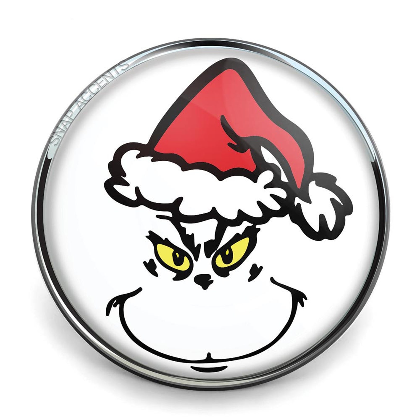 Grinch Snap Jewelry Ginger Charm Christmas Holiday 18MM - Etsy