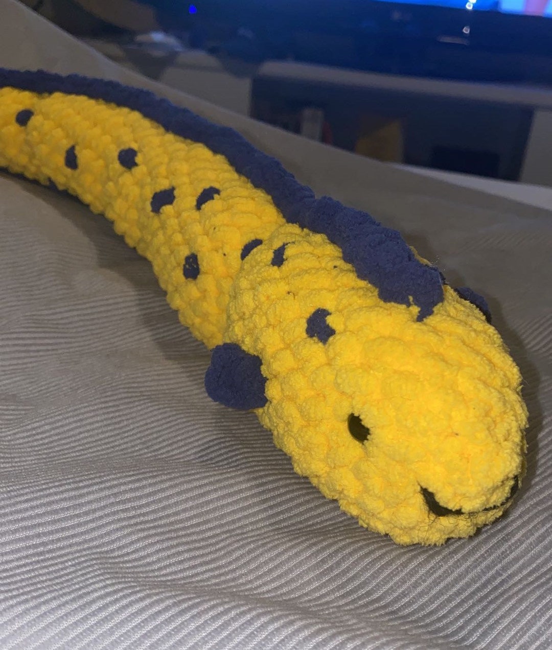 Crochet Eel Plush Toy - Etsy