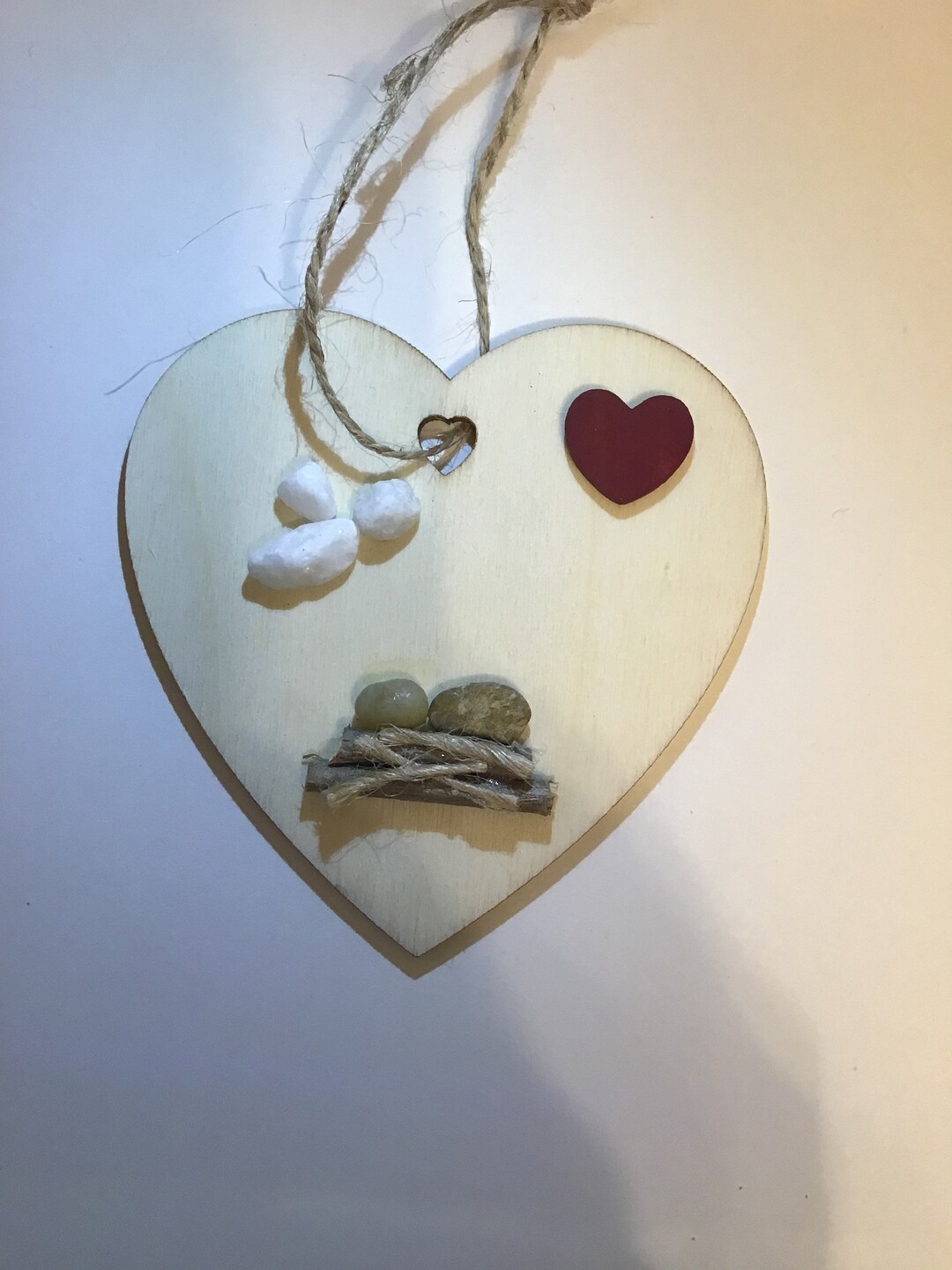 Baby Jesus Pebble Art Ornament - Etsy