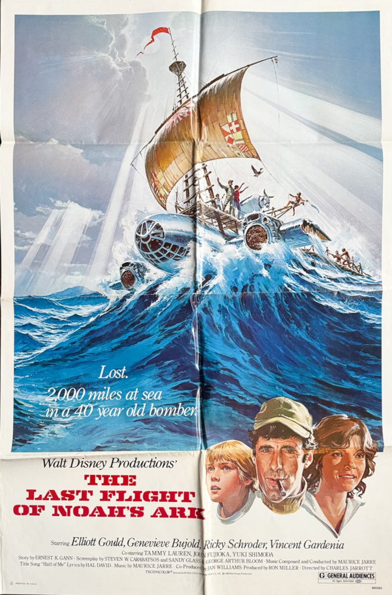 The Last Flight of Noah's Ark (1980) Starring Elliot Gould and Ricky ...