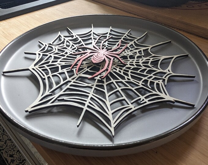 Spider Web Clock,spider Web Dxf,spider Web Ornament,spider Web Svg ...