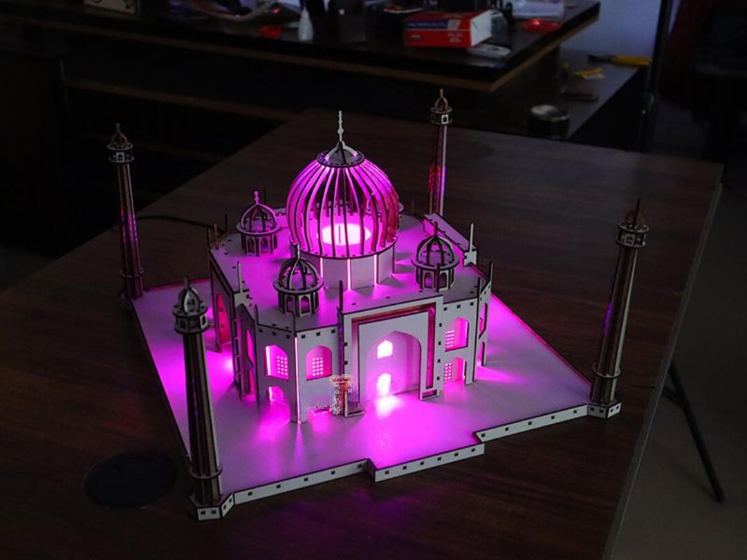 Taj Mahal Model | Laser Cut Home Decor | Indian Architecture Ornament ...