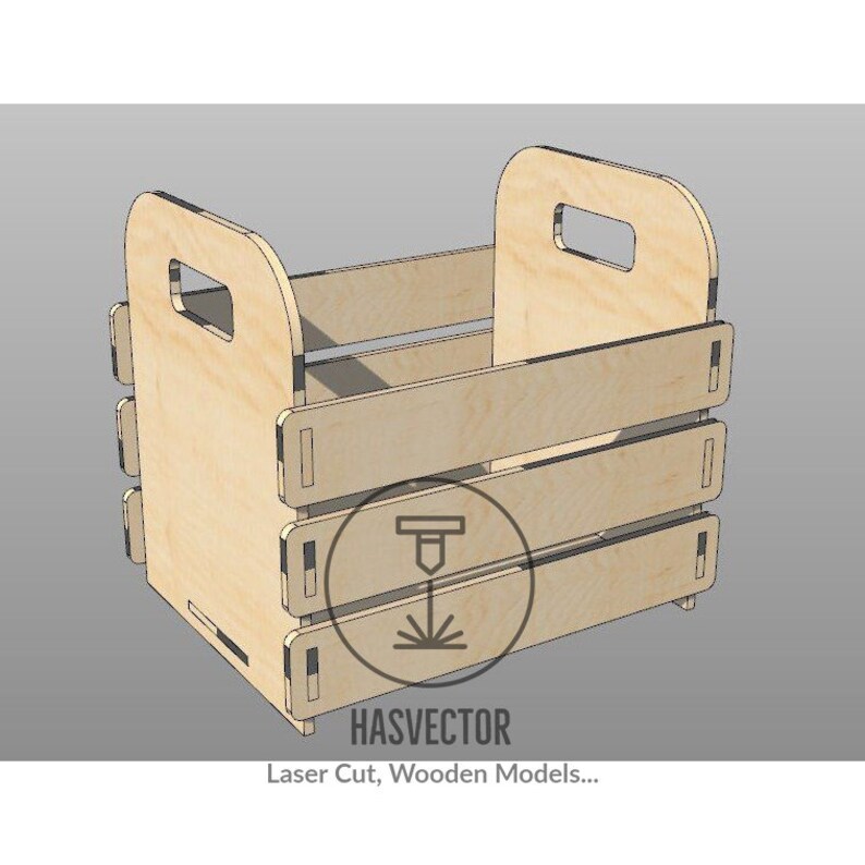 Lasercut Storage Box Models 4 Special Design Pack Home Kitchen Crafts 3 ...