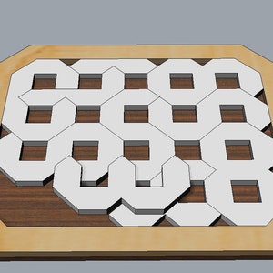 Lasercut Numbers Puzzle for Kids Numeric Wooden Toy SVG DXF Files - Etsy