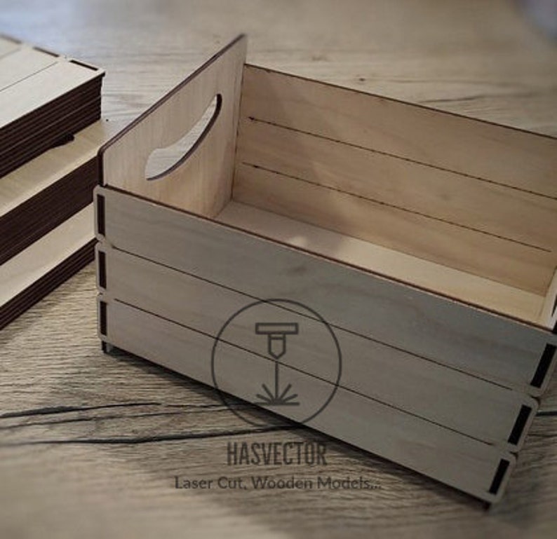 Lasercut Storage Box Models 4 Special Design Pack Home Kitchen Crafts 3 ...