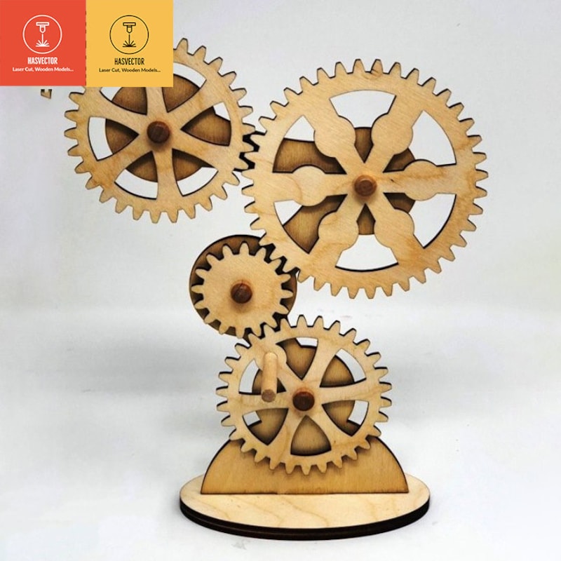 Wooden Gears - Etsy
