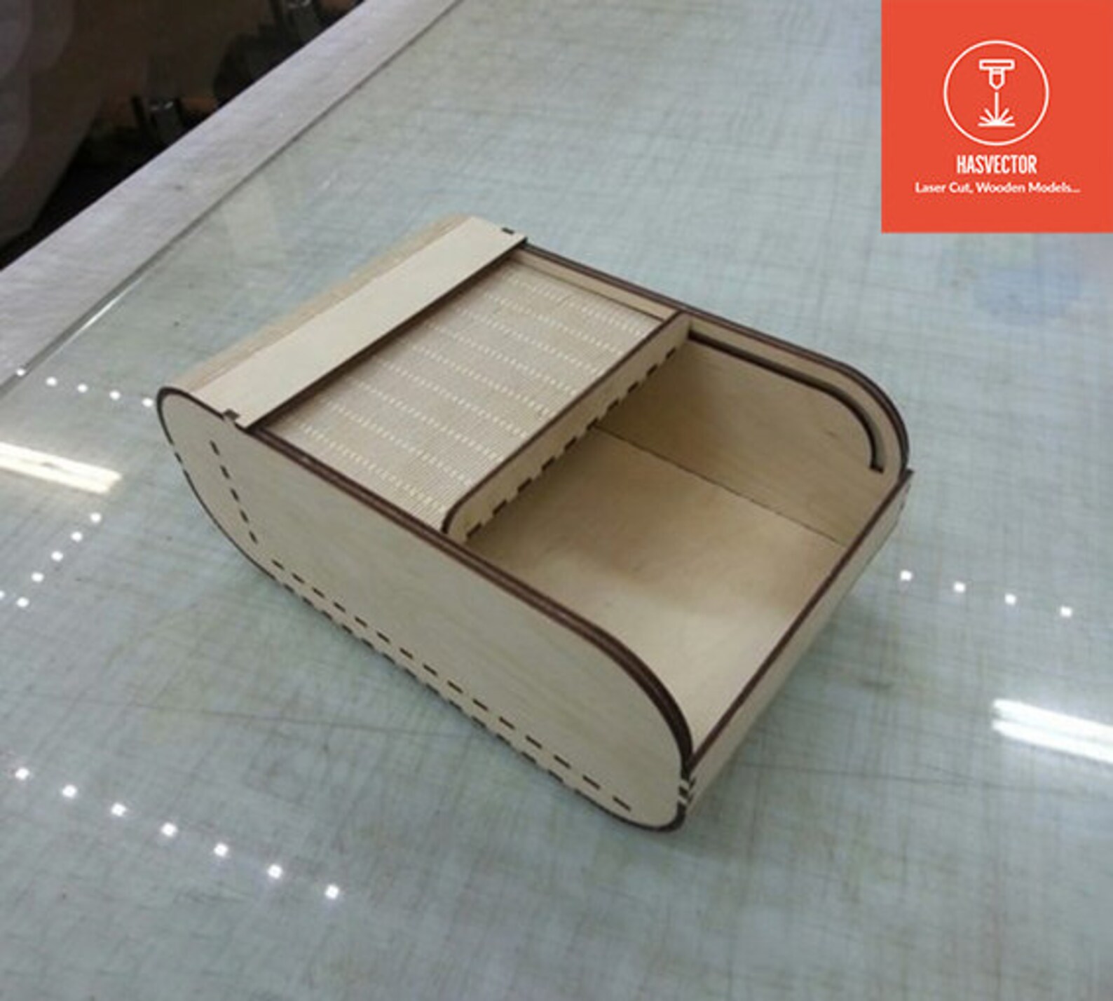 Lasercut Oval Box Design Decorative Storage Box Wooden Gift Box Model 3 ...