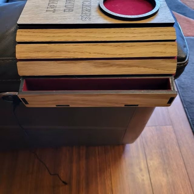 Lasercut Wooden Armrest Tray, Sofa Bench Model Coffee Table Design Home ...