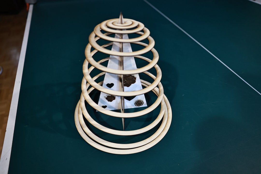 Lasercut Wooden Necklace Rack Model, Special Design for Your Jewelry 2 ...