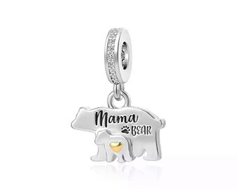Pandora Charm Mama Bear - Etsy