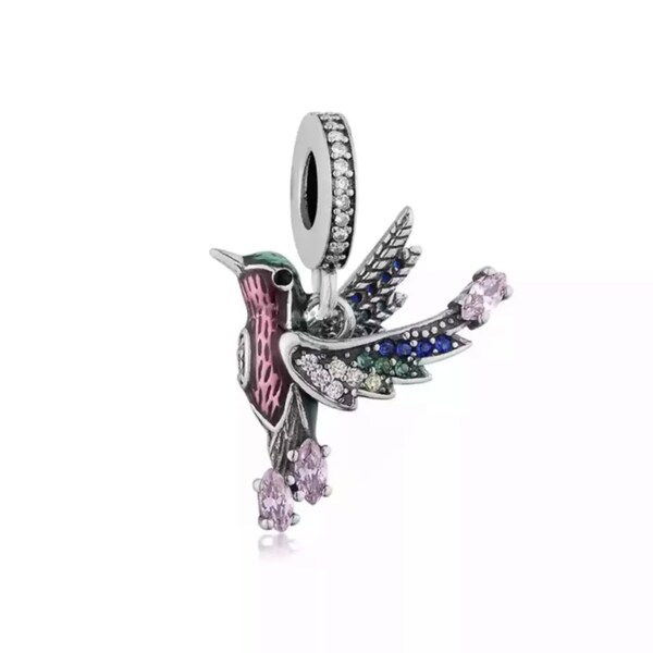 Pandora Hummingbird Dangle Charm - Etsy