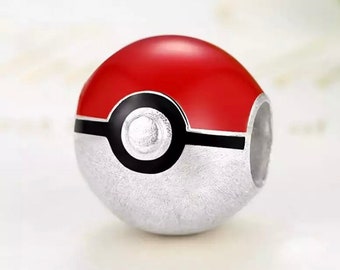 Sterling Silver Pokeball - Etsy