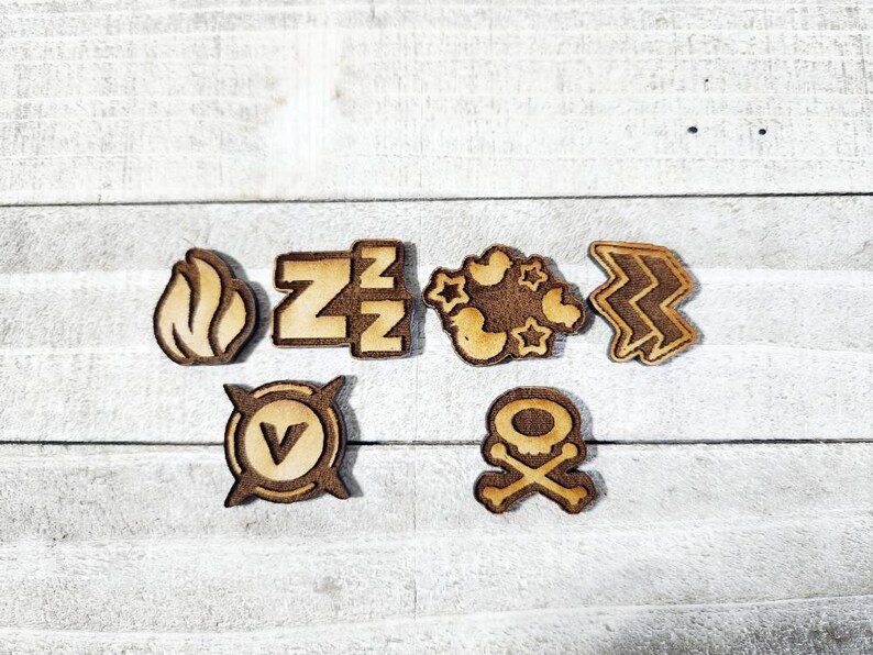 Pokemon TCG Token Set/ Full Set/ V-star Token / Ability Used Tokens ...