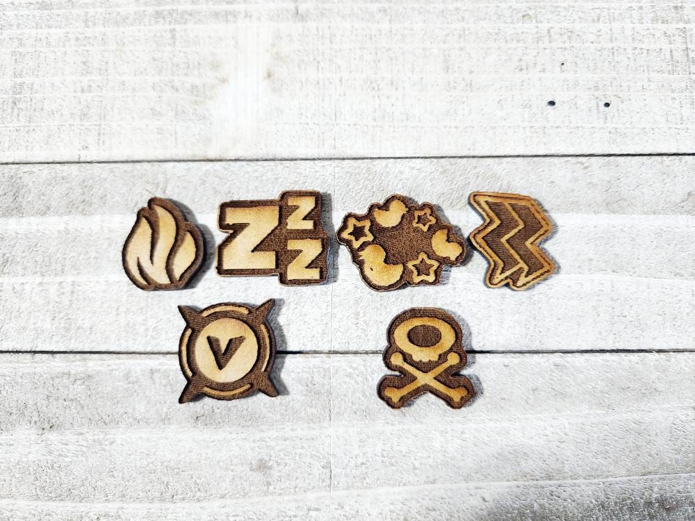 Pokemon TCG Token Set/ Full Set/ V-star Token / Ability Used Tokens ...