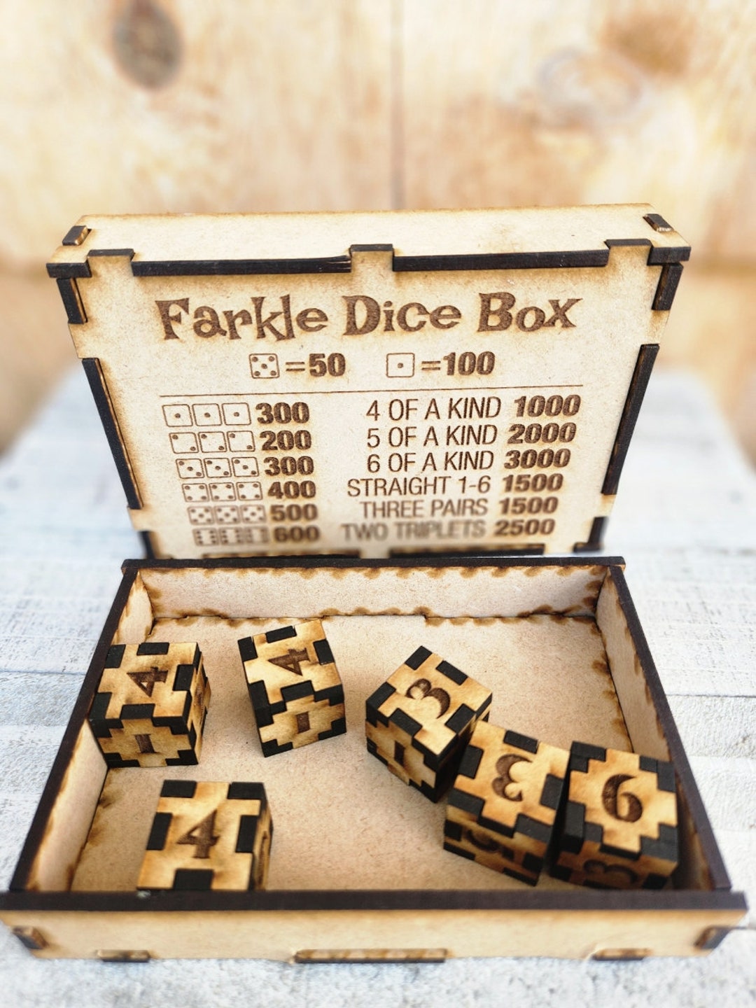 Fun Dice Game/ Family Board Game/ Game Ideas / Small Portable Games ...