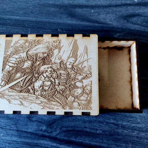Dungeons and Dragons Wooden Box - Etsy