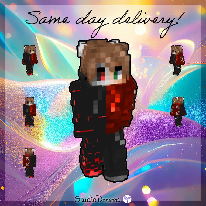 Custom Minecraft Skins - Etsy