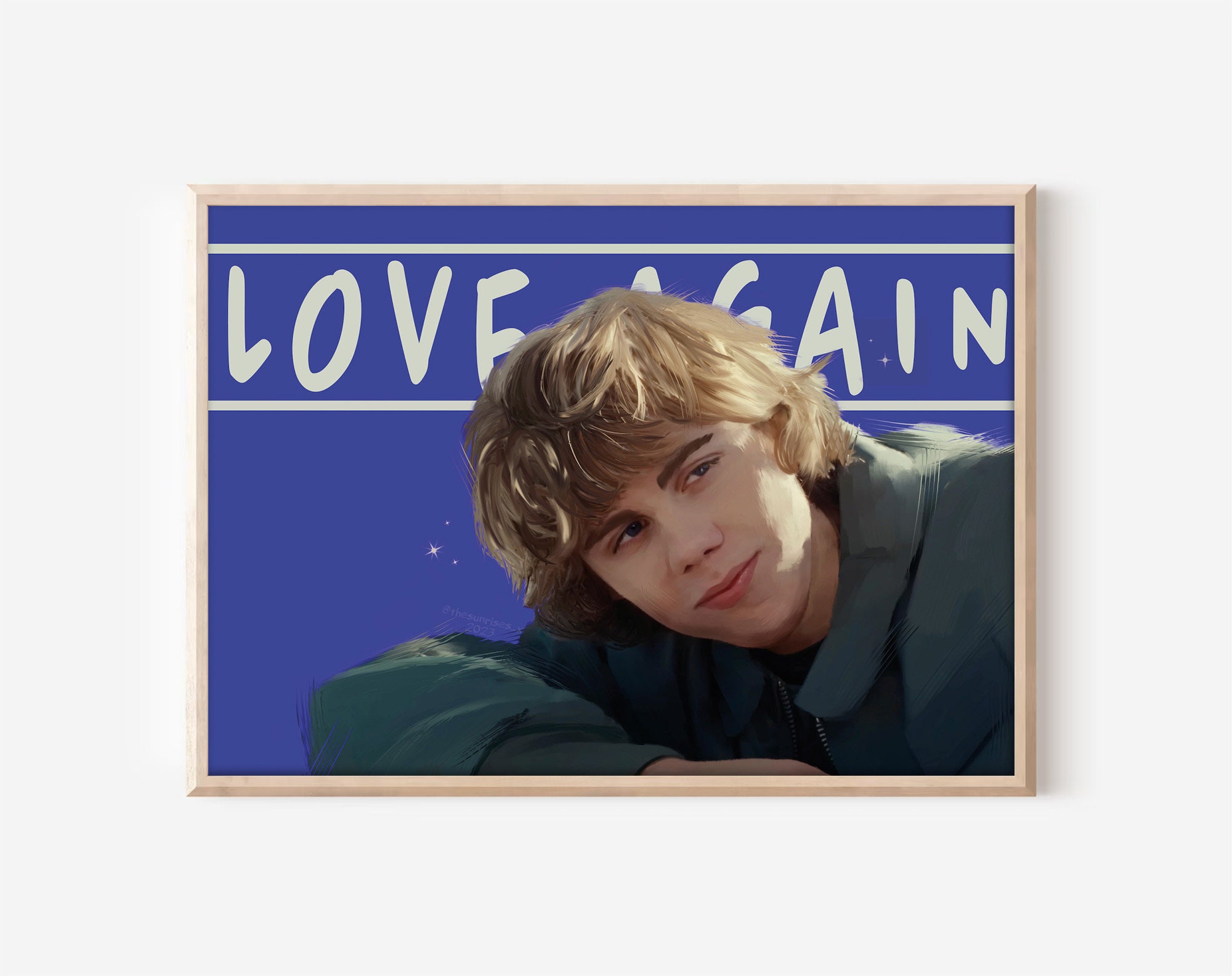 Digital Art / Poster the Kid LAROI Love Again - Etsy