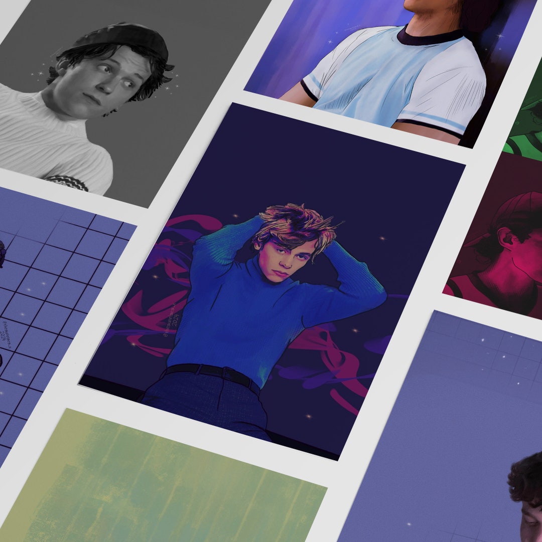 Digital Art / Poster Sets Tom Holland Ross Lynch Holland Brothers - Etsy