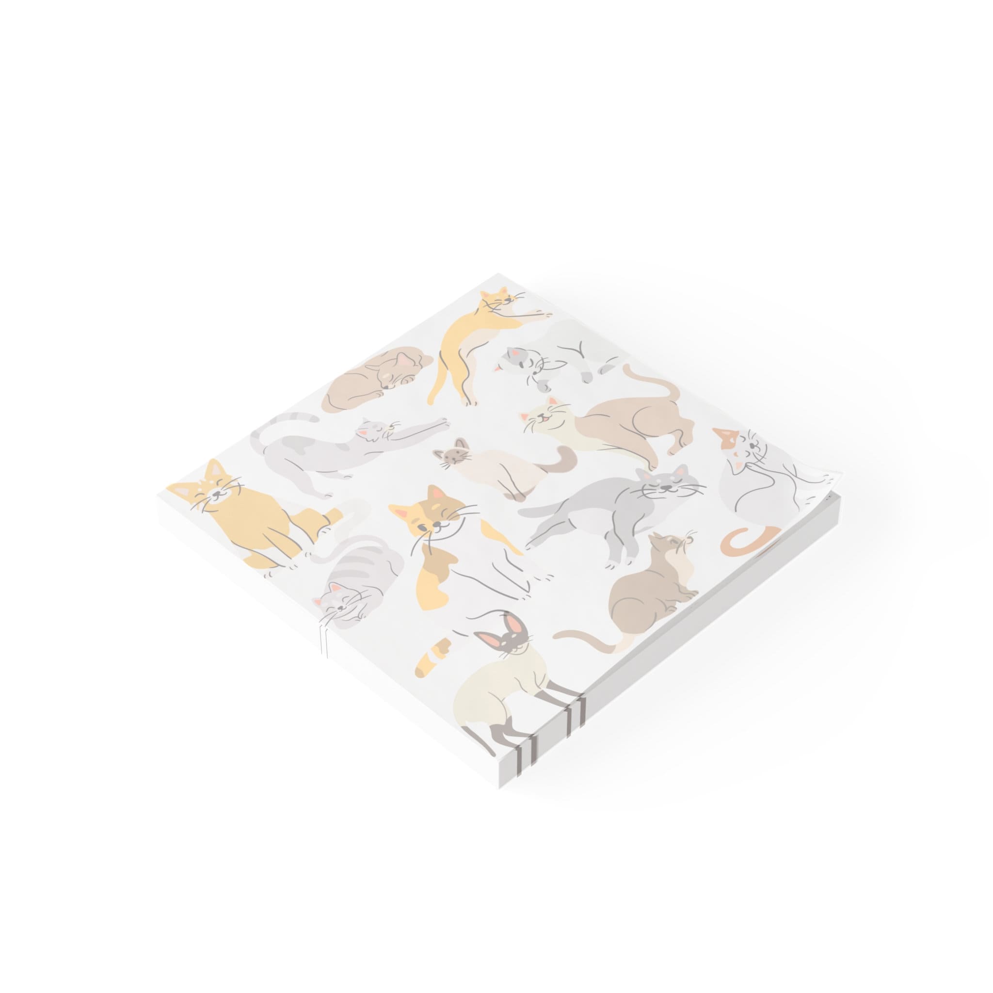 Cat Sticky Notes | Kitten Post-it® Note Pads | Cute Kitty Cats ...