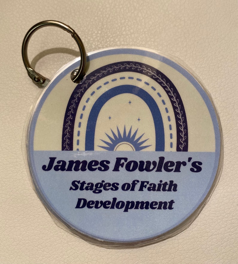 James Fowler's Stages of Faith Development Flashcards - Etsy