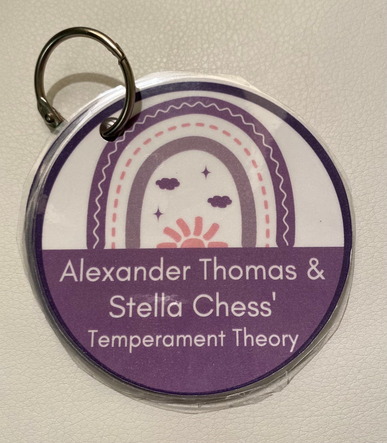 Alexander Thomas & Stella Chess' Temperament Theory Flashcards - Etsy
