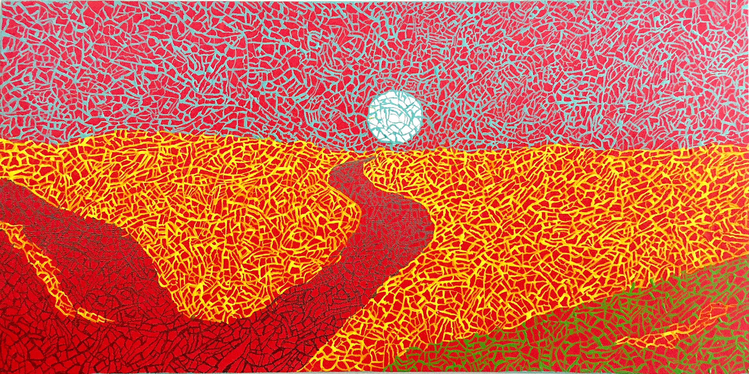 Number 12 - Abstract Painting in Acrylic - Etsy