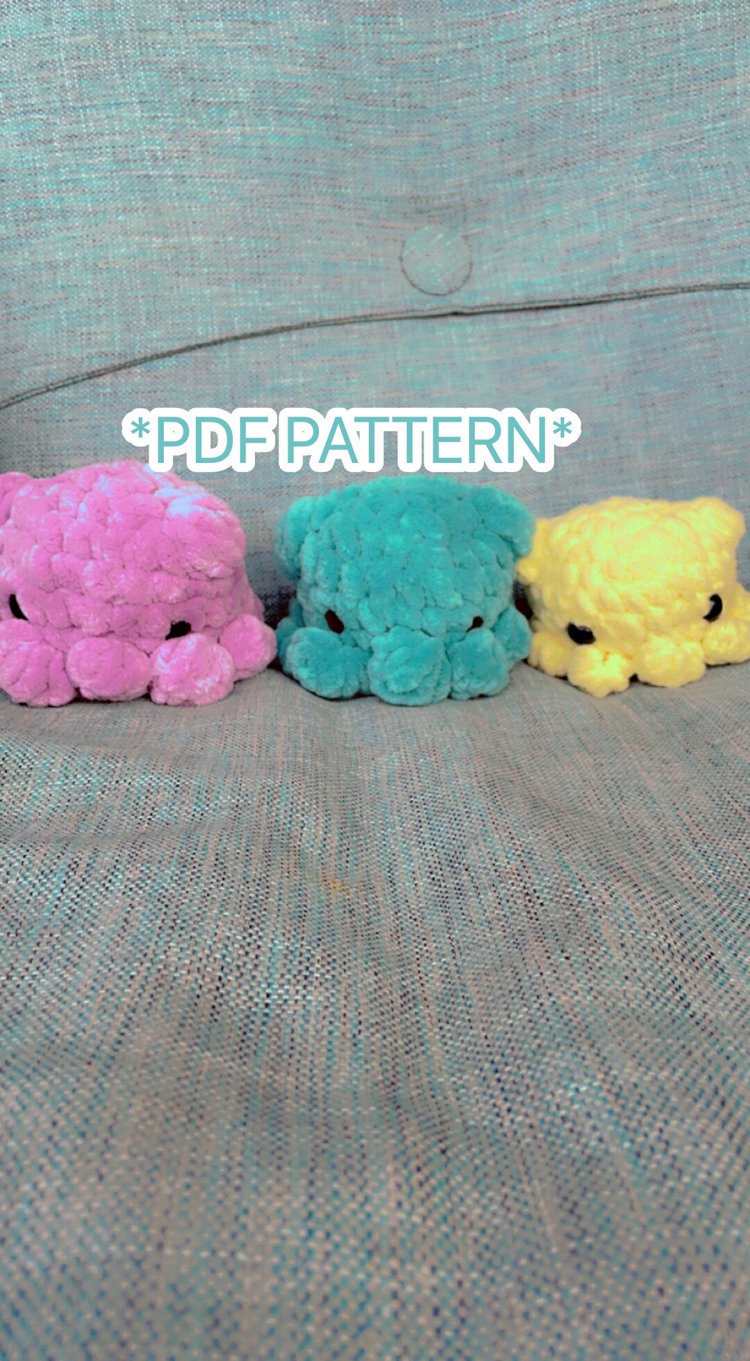 Crochet Cuddle Fish Pattern! - Etsy