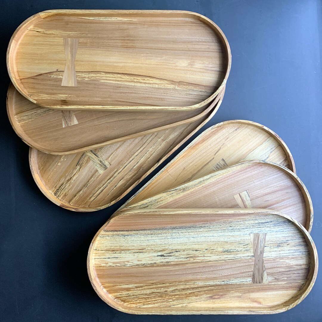 Capsule/oval Shaped Tray/valet/serving Tray/ottoman Tray - Etsy