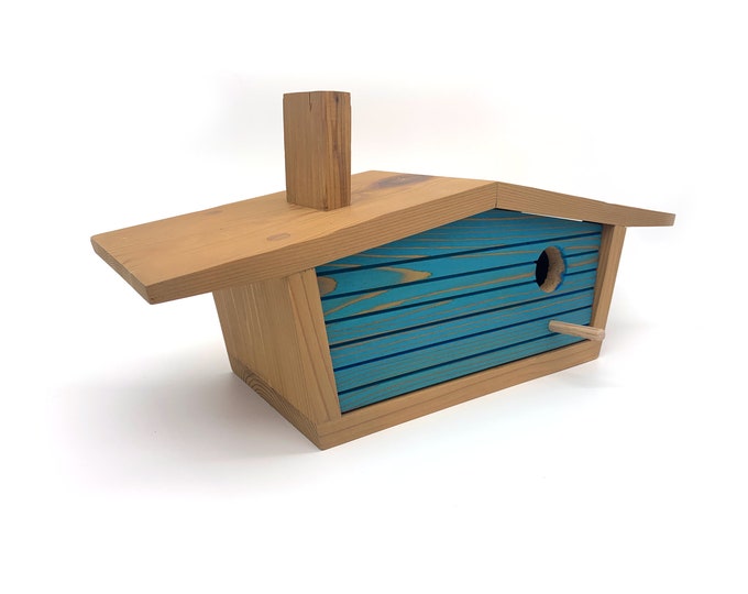 Mid-century Modern American Motel Birdhouse - Etsy