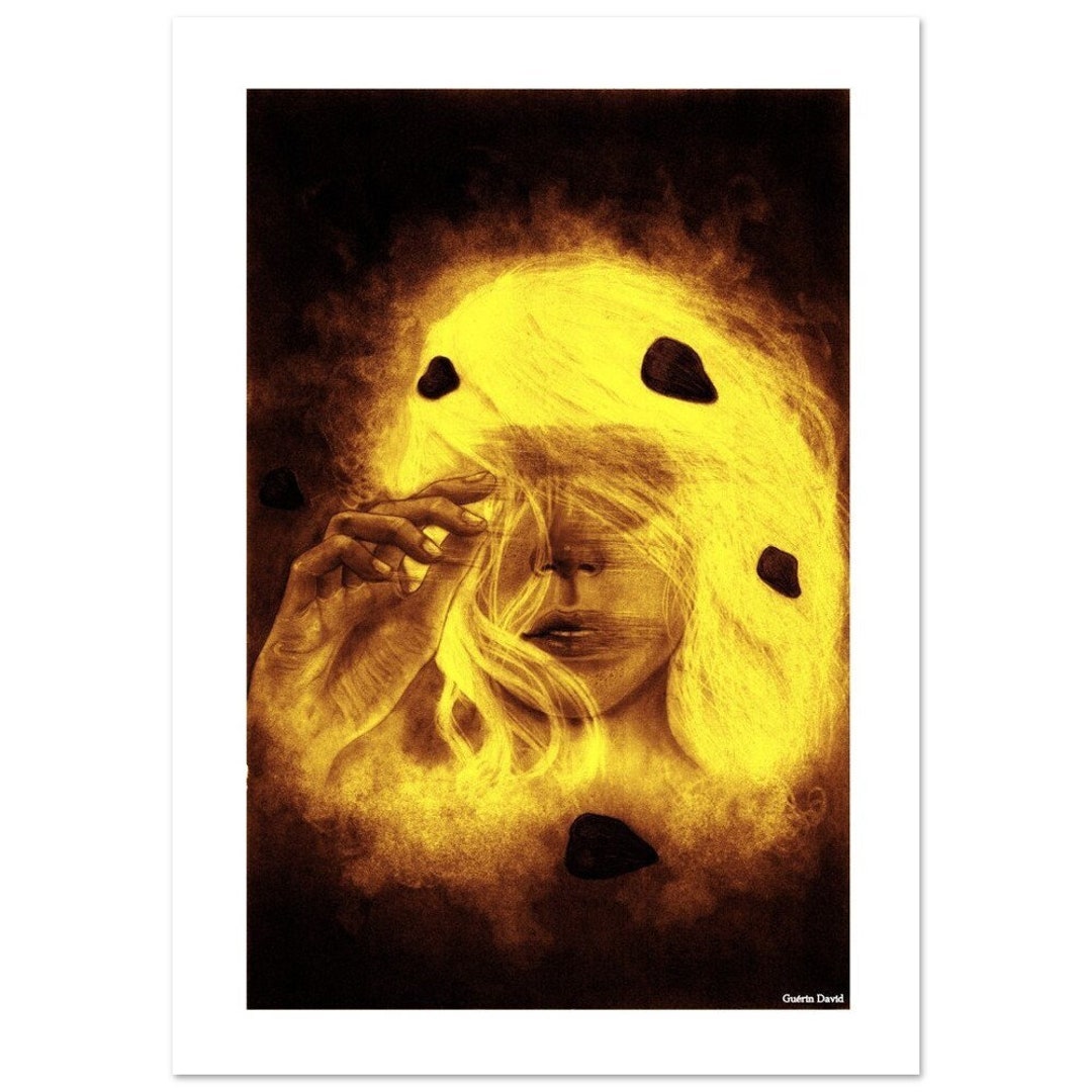 Limited Edition, Original Drawing Print, Art Print Oblivion II - Etsy