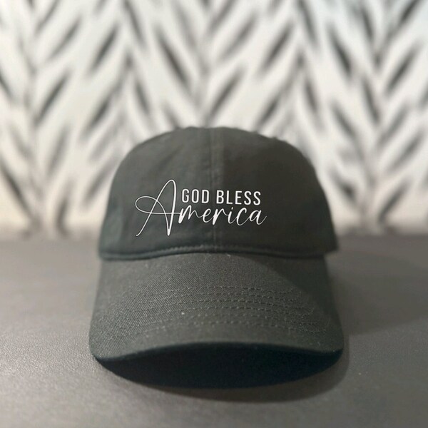 God Bless America Hat - Etsy