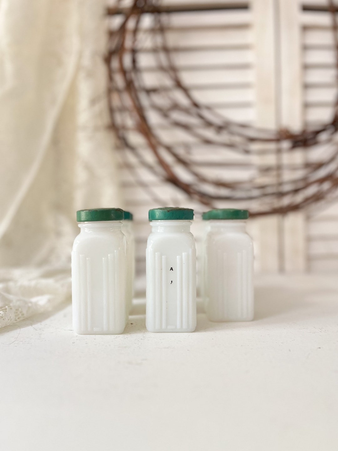 Vintage Spice Jars - Etsy