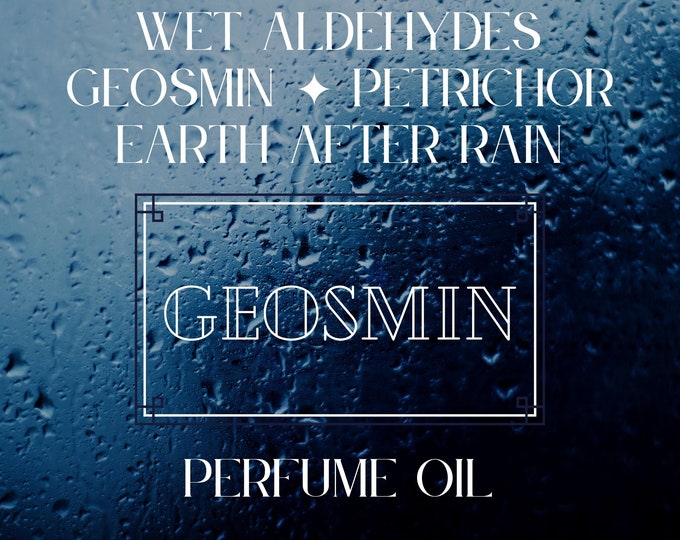Petrichor | Earth After Rain — Perfume Oil — "geosmin" — Clean Fresh ...