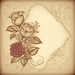 Vintage Roses, Ribbons and Lace Background Paper / Scrapbooking / Junk ...