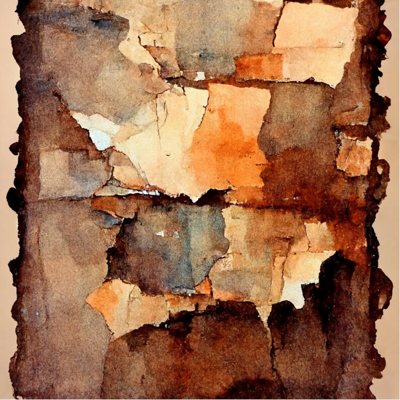 Steampunk Inspired Rusty Textured Digital Background Paper / Prints ...