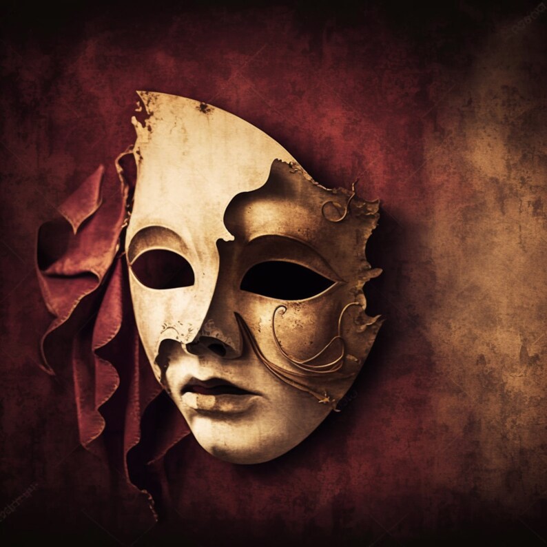 Vintage Steampunk / Gothic Inspired Theater Masks Junk Journal ...