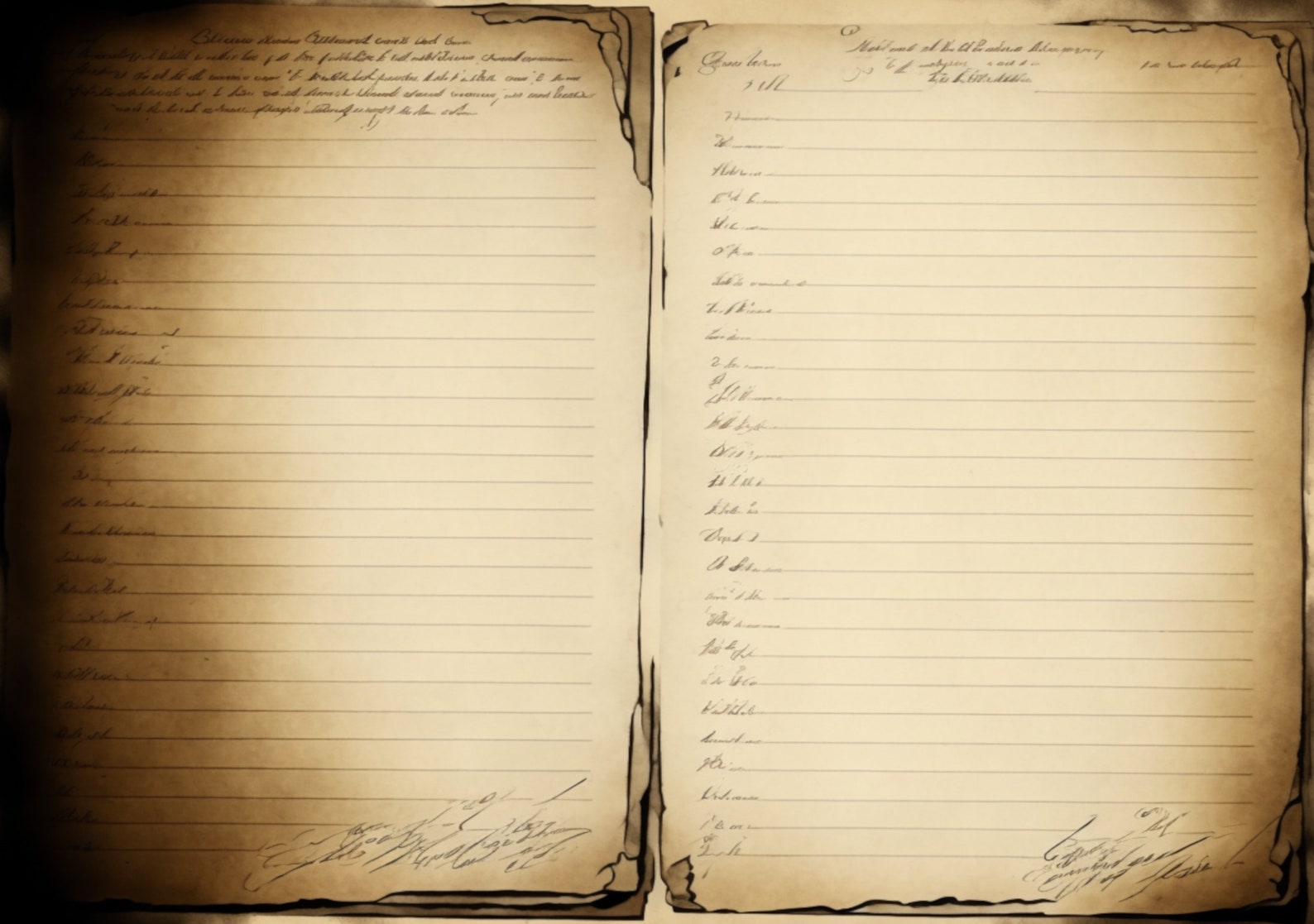 Burnt Journal Page Digital Paper: Vintage Grimoire A4 (digital Download ...
