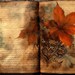 Vintage Leaves Digital Paper: Fall Scrapbook Background (digital ...