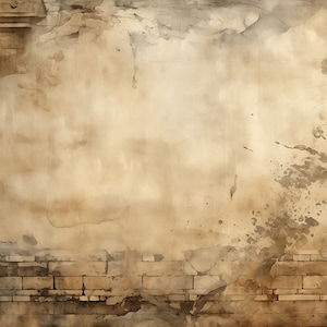 Vintage Ruins Digital Background Papers / Junk Journal / Scrapbooking ...