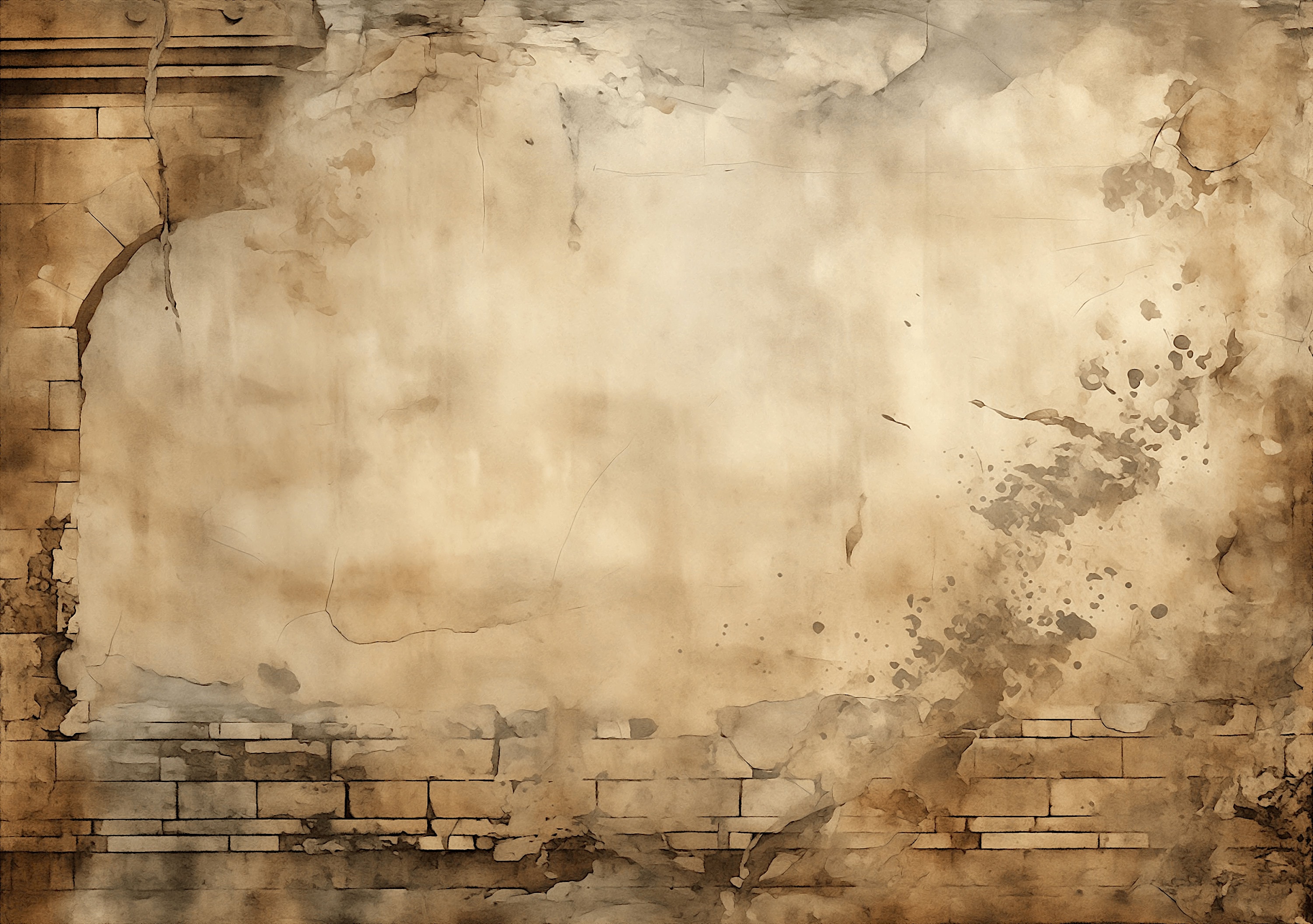 Vintage Ruins Digital Background Papers / Junk Journal / Scrapbooking ...