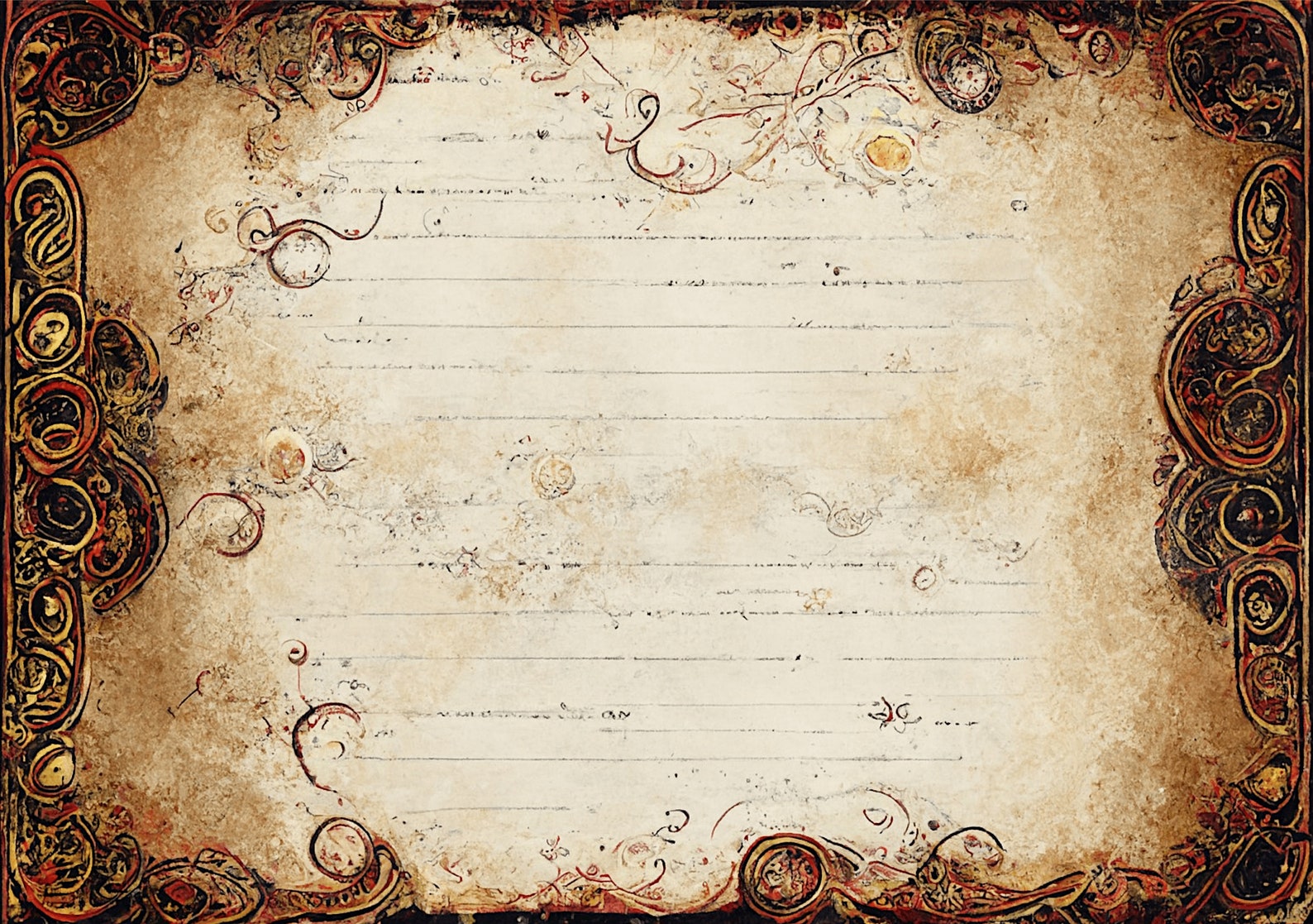 Red Grimoire Paper: Witch Spell Page for Junk Journals (digital ...