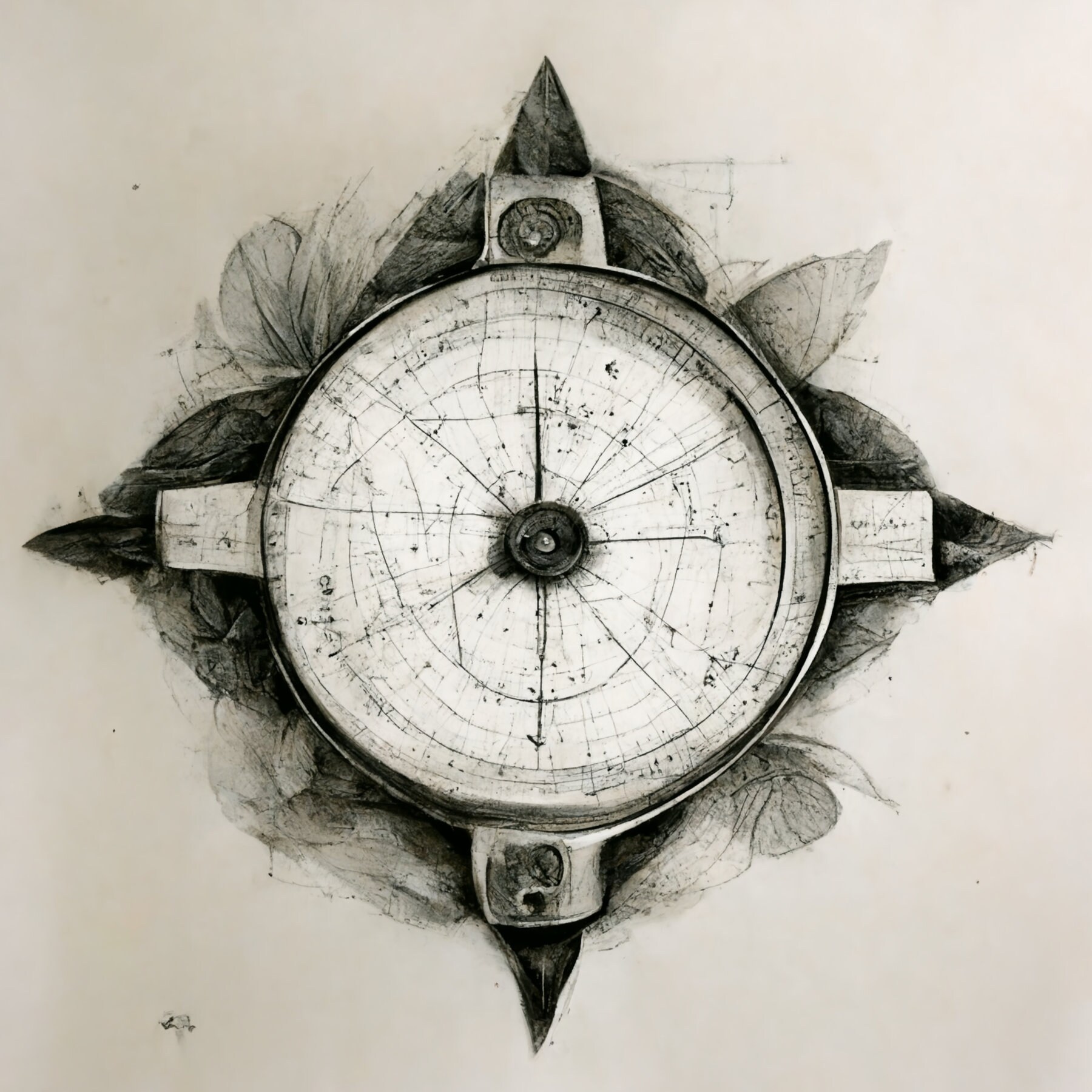 Vintage Nautical Navigation/astronomy Digital Background Paper / Junk ...