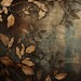 Vintage Leaves Digital Paper: Fall Scrapbook Background (digital ...