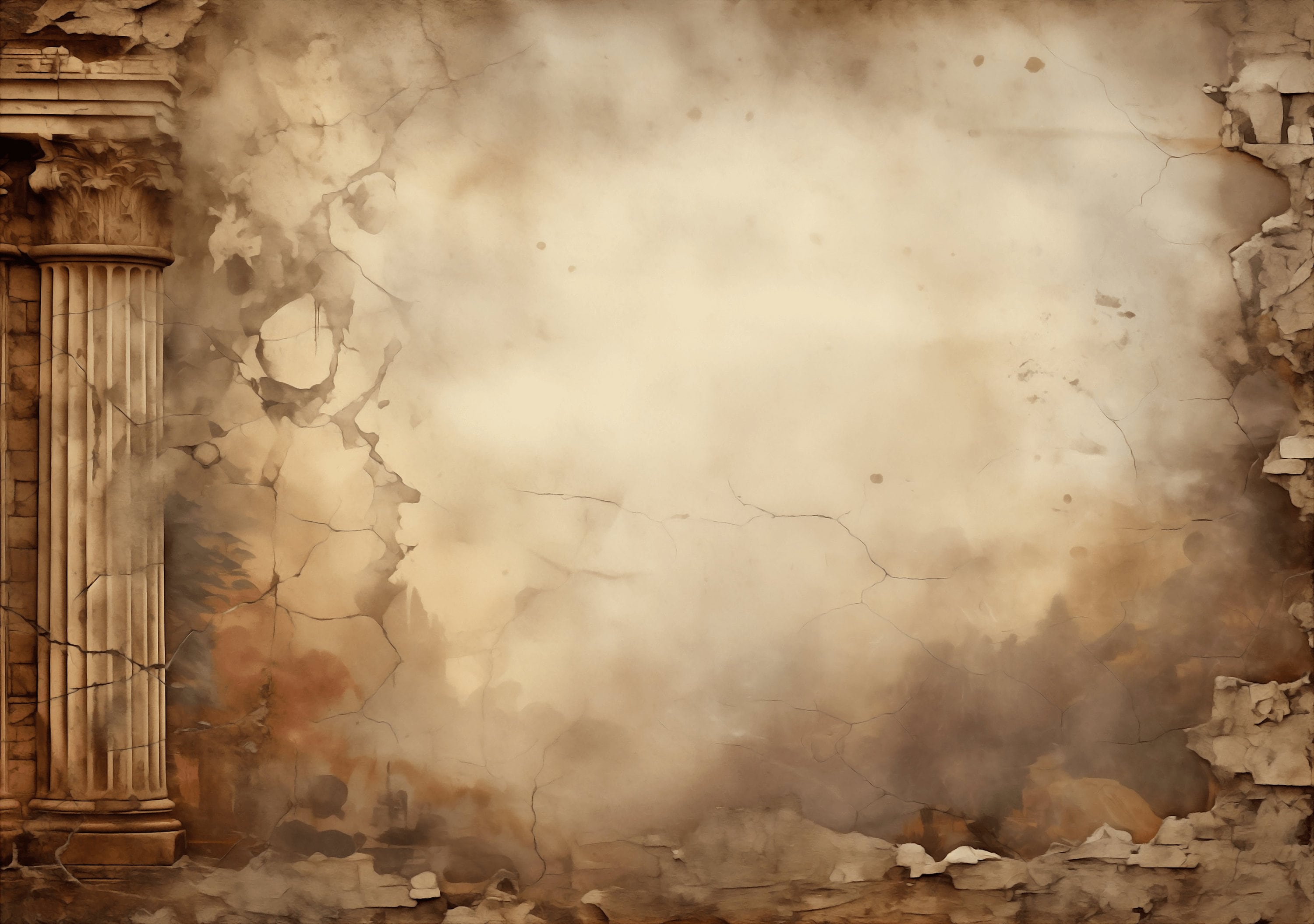 Vintage Ruins Digital Background Papers / Junk Journal / Scrapbooking ...