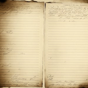 Burnt Journal Page Digital Paper: Vintage Grimoire A4 (digital Download ...